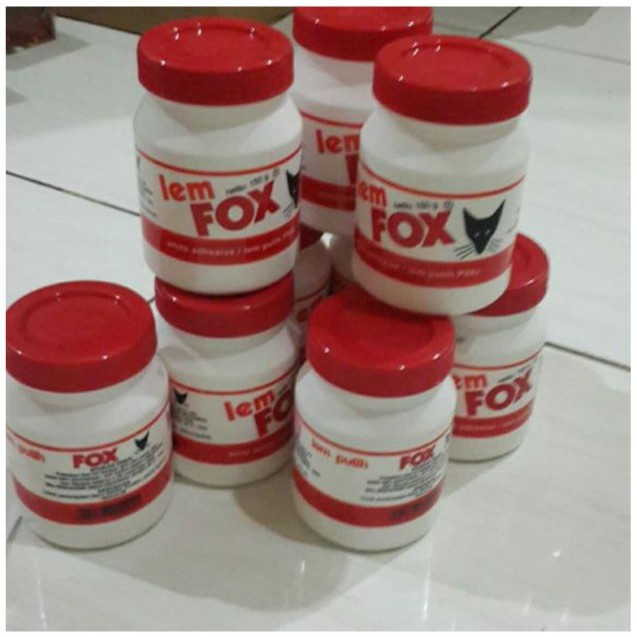 Jual Lem FOX Cair PVAc ( Lem Putih ) ukuran 150 gr | Shopee Indonesia