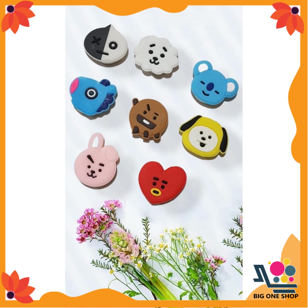 Jual Popsocket BT21 BTS KPOP Karakter 3D Import Pop Socket Phone Holder ...