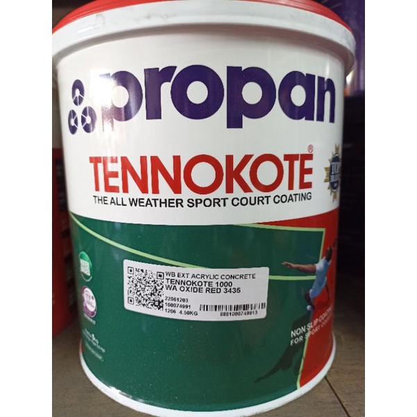 Jual Cat PROPAN TENNOKOTE cat lapangan dan cat taman | Shopee Indonesia