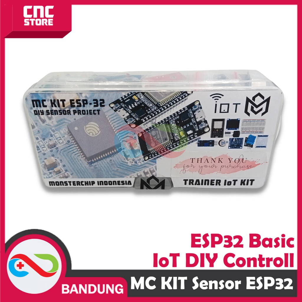 Jual KIT SENSOR ESP32 BASIC IoT DIY CONTROLL WITH BLUETOOTH & WIFI ...