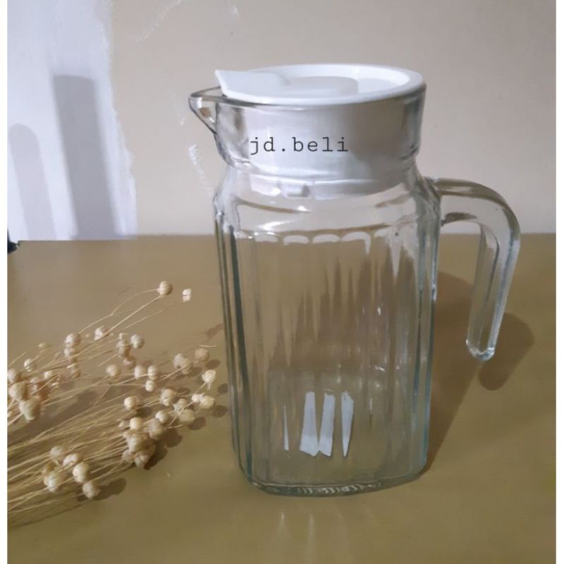 Jual PITCHER KACA TEBAL 500ML PREMIUM QUALITY/PITCHER RESTO/WATER JUG ...