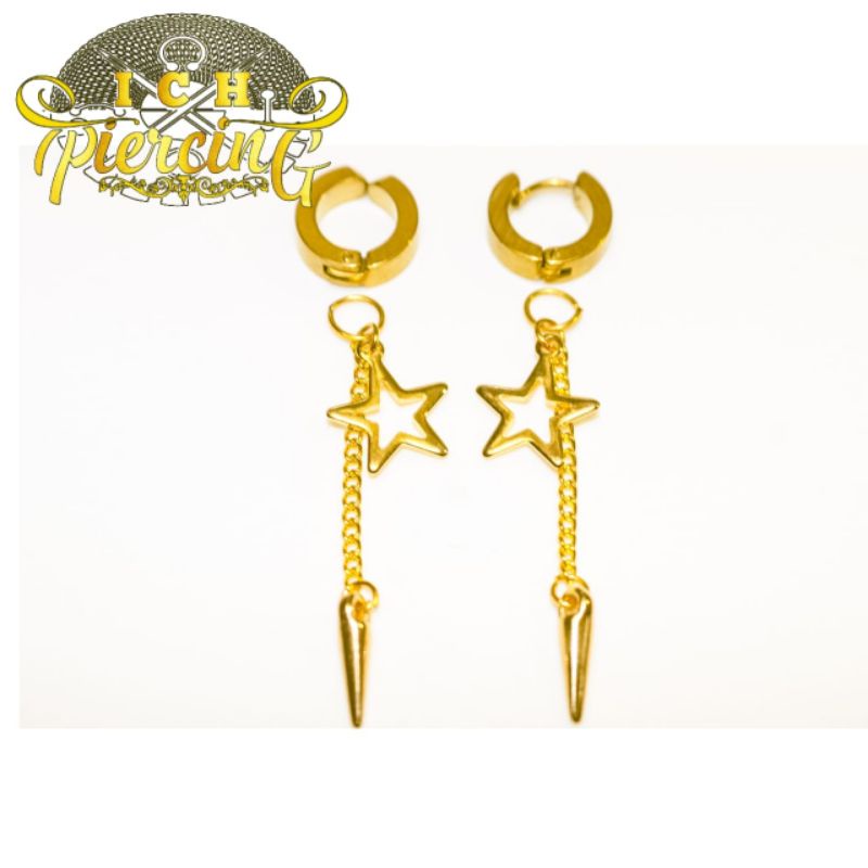 Jual IP-EG ANTING GANTUNG VIRAL PRIA KOREA STAINLESS STEEL MODEL ...