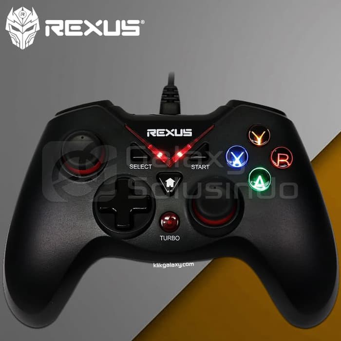 Jual Rexus Gladius GX2 Pro Gaming Gamepad Black | Shopee Indonesia