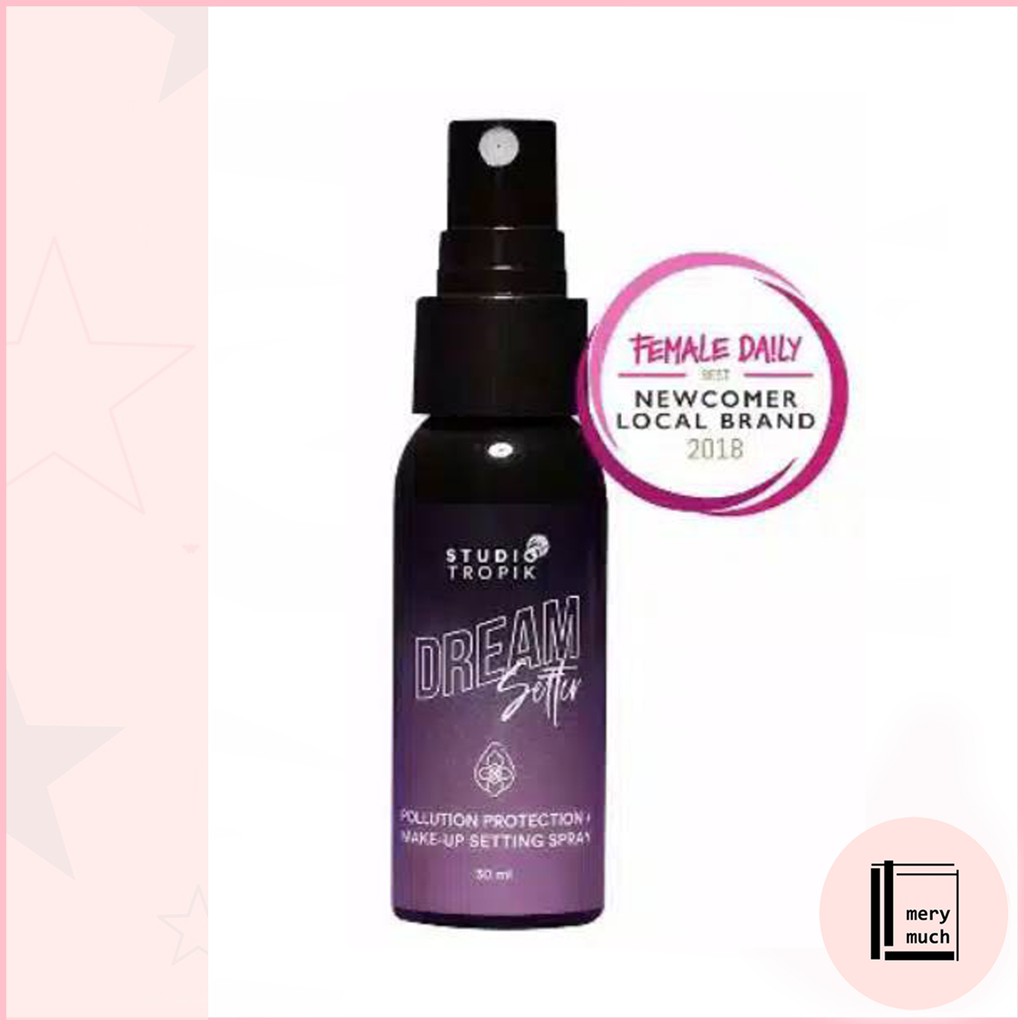 Jual STUDIO TROPIK DreamSetter Setting Spray Mini BB Size (Ungu ...