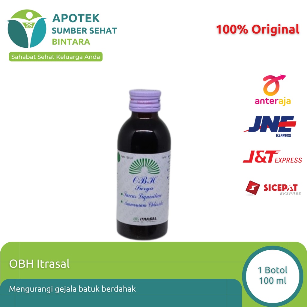 Jual OBH Itrasal Sirup 100 ml | Shopee Indonesia