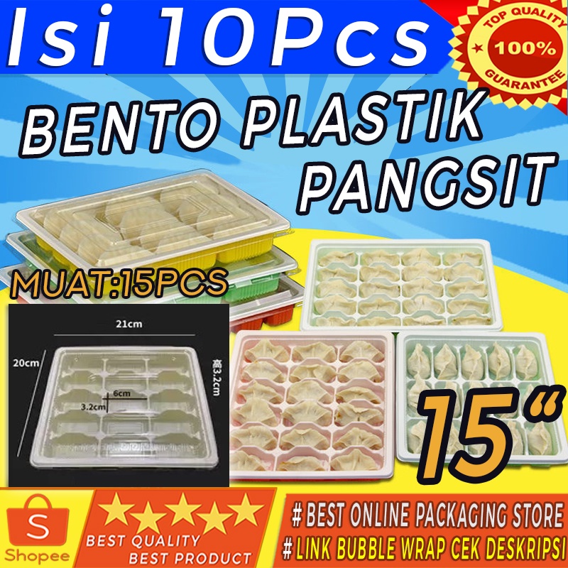 Jual Kotak Bento Pangsit/Dumpling/Kuotie - Muat 15Pcs | Shopee Indonesia