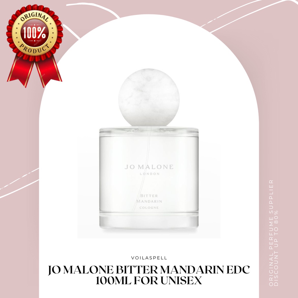 Jual JOML BITTER MANDARIN EDC 100ML FOR UNISEX ORIGINAL BY VOILASPELL/PARFUM ORIGINAL IMPORT ...