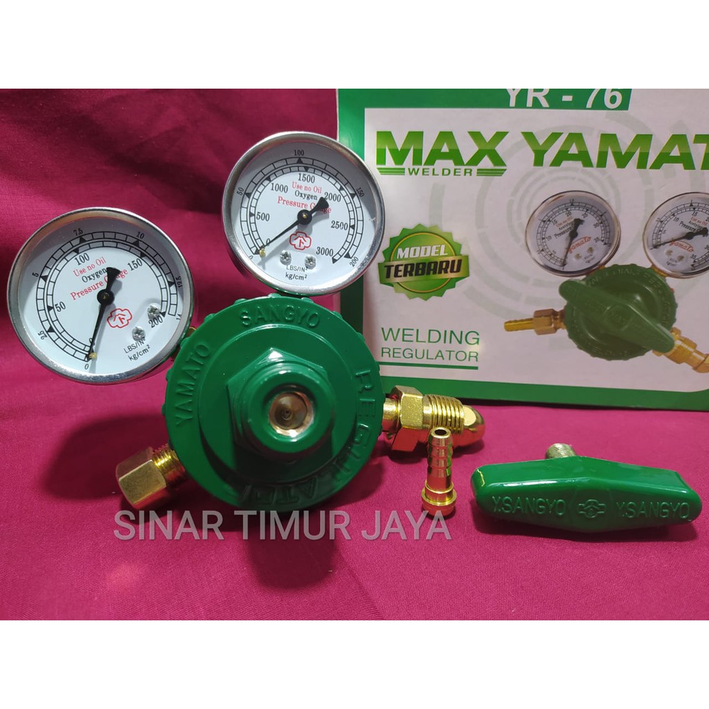 Jual REGULATOR LAS OKSIGEN YAMATO / REGULATOR LAS OXYGEN / REGULATOR ...