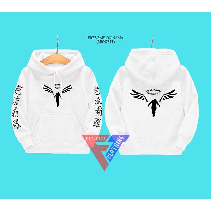 Jual Jaket Anak Anime Tokyo Revengers Geng Touman Team Valhalla ...