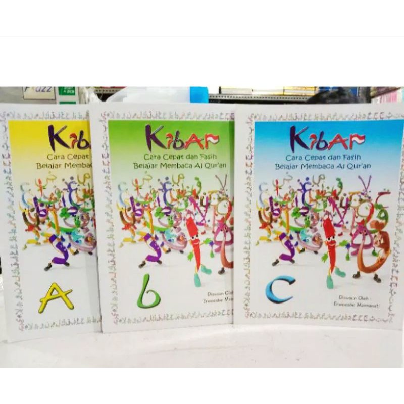 Jual Buku Kibar A B C Cara Cepat Membaca Al quran | Shopee Indonesia