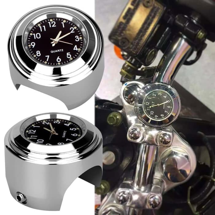 Jual Jam Motor Analog Waterproof Stang Handlebar Tahan Air Scoopy ...