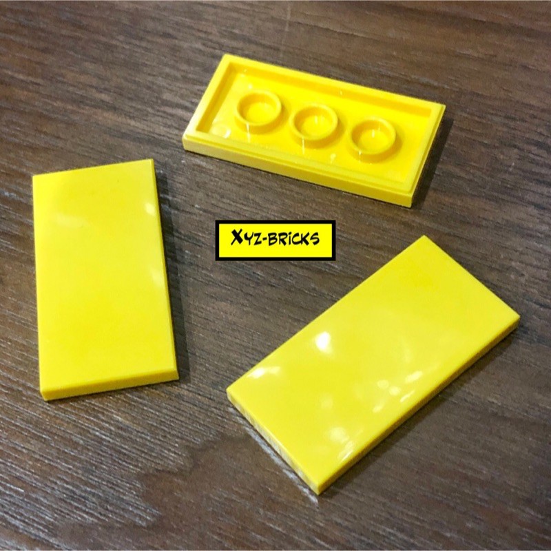 Jual LEGO PARTS 4560181 - Flat Tile 2x4 Bright Yellow | Shopee Indonesia