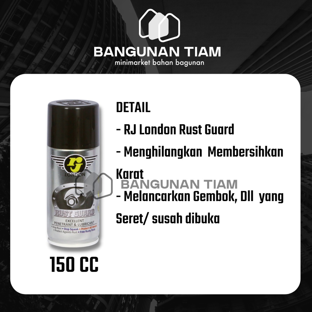 Jual PYLOX RJ LONDON ANTI KARAT 150cc ~ RJ RUST GUARD ~ CAT CAIRAN ...
