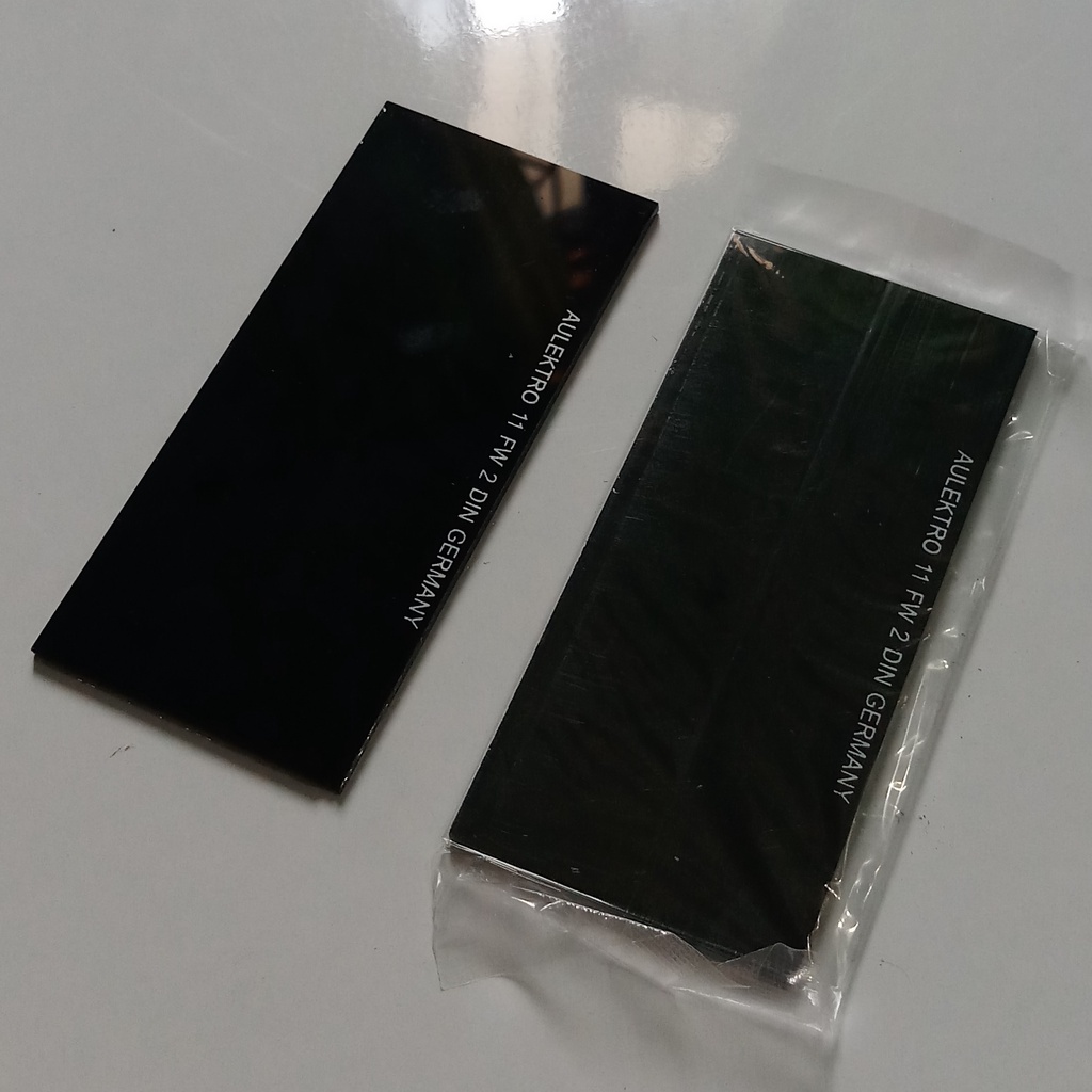 Jual Kaca Las Hitam DIN 11 / Kaca Kedok las / Welding Glass (B297 ...