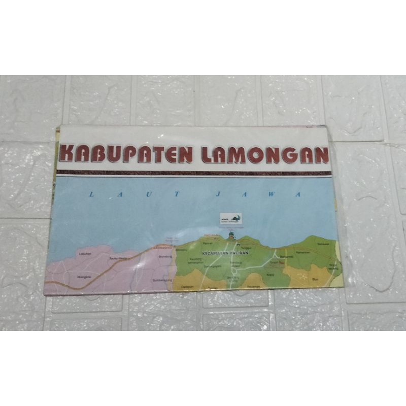 Jual Peta Kabupaten Lamongan - Lipat | Shopee Indonesia