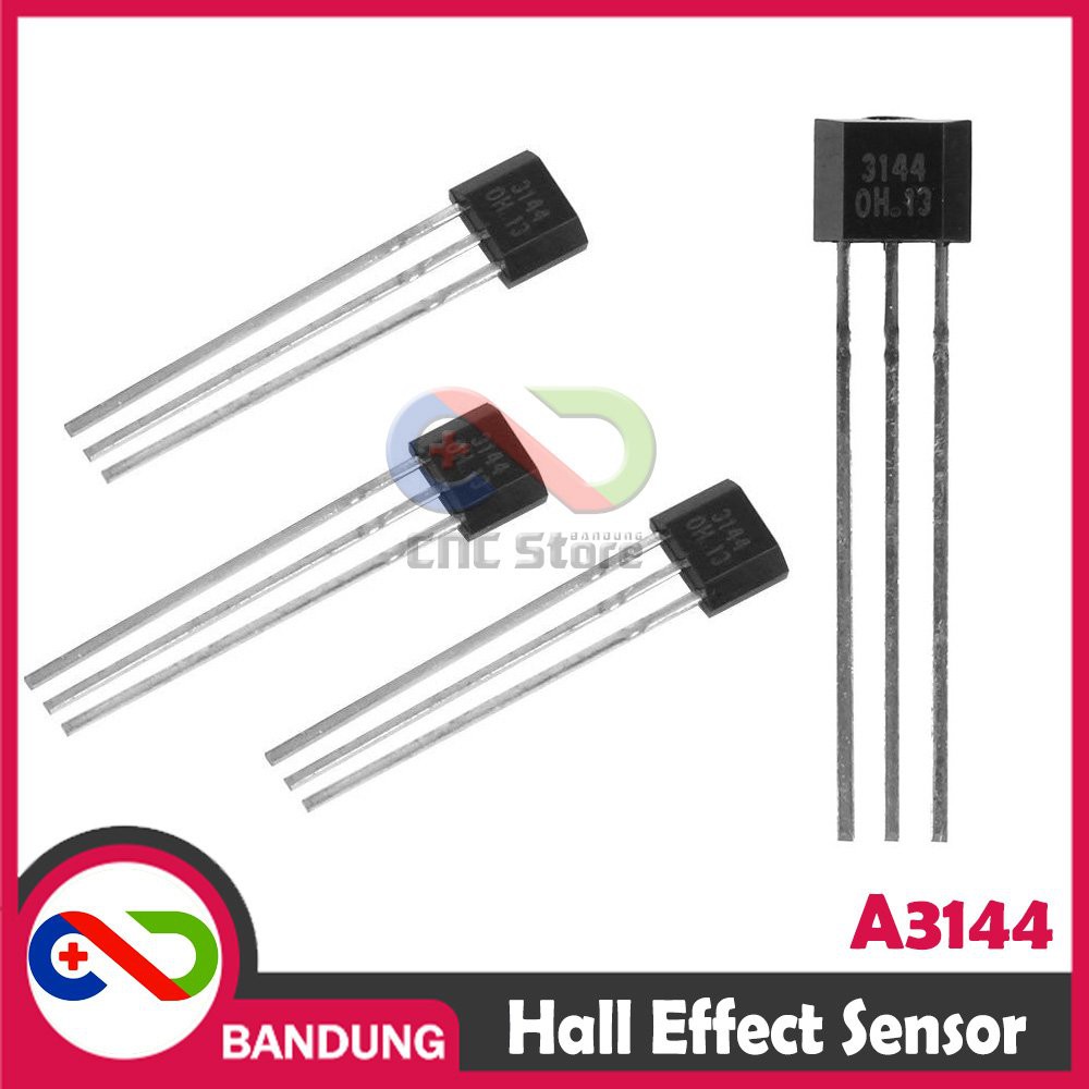 Jual CNC - A3144 OH3144 Y3144 HALL EFFECT SENSOR SWITCH IC Limited ...