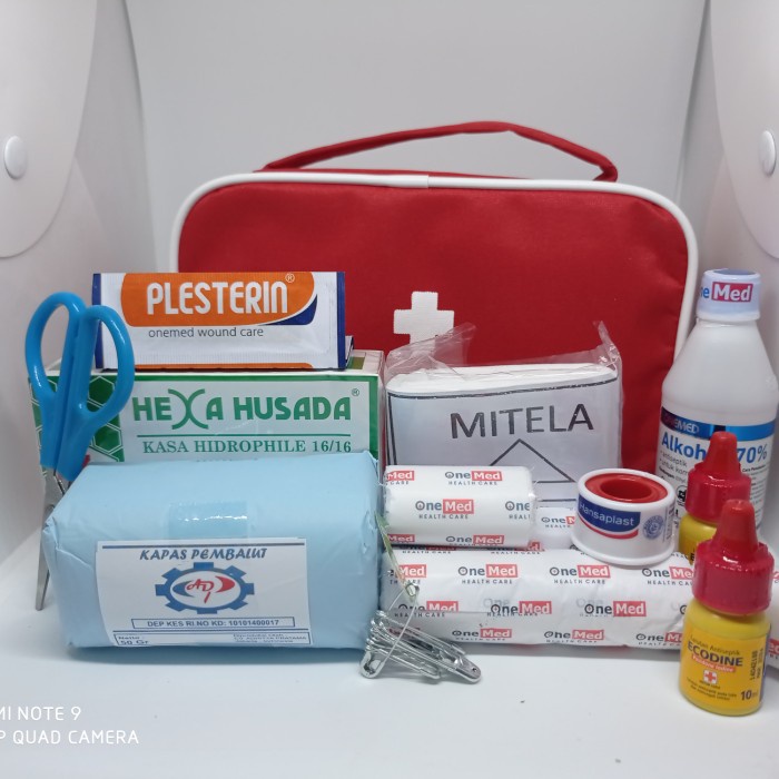 Jual KOTAK P3K LENGKAP DENGAN ISI/KOTAK P3K FIRST AID/P3K MOBIL ...