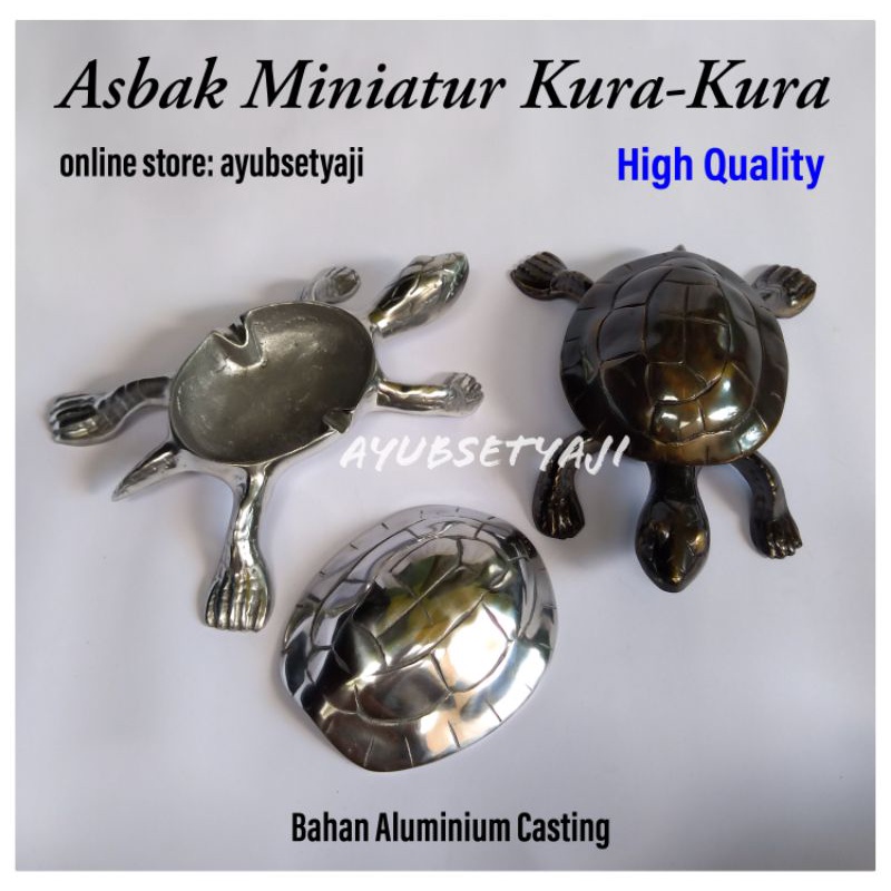 Jual Asbak Miniatur Kura-Kura Besar size 19x24cm Hiasan Rumah Dekorasi ...