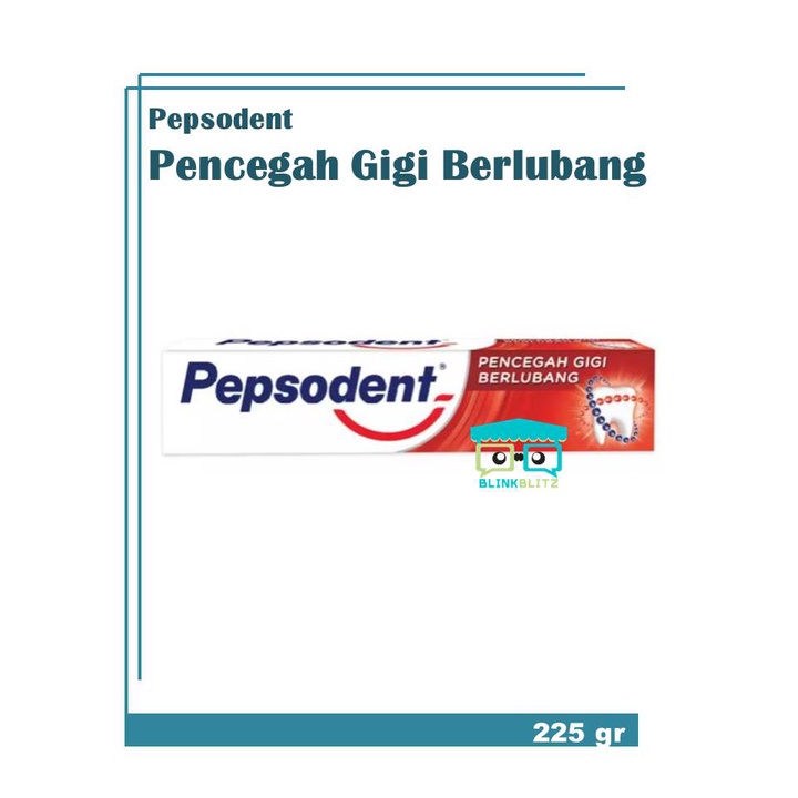 Jual Pepsodent 225 gr Pencegah Gigi Berlubang Anti Cavity Pasta Gigi ...