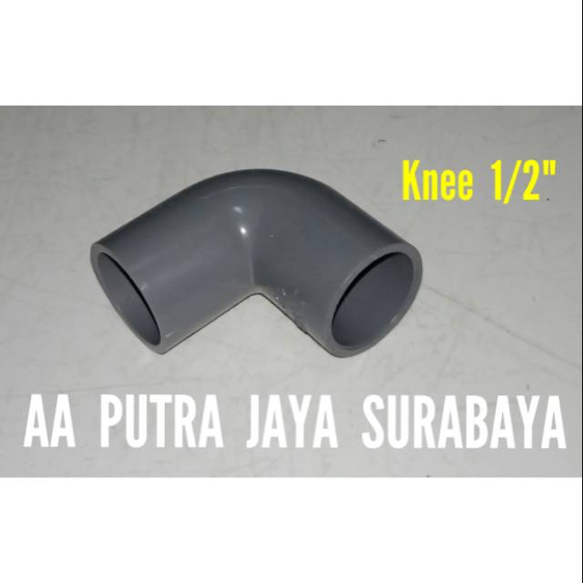 Jual Knee L pvc 1/2" | Shopee Indonesia