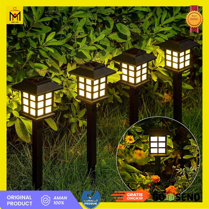 Jual Lampu Rumput Halaman Lanskap Taman Anti Air LED Creative Energi ...