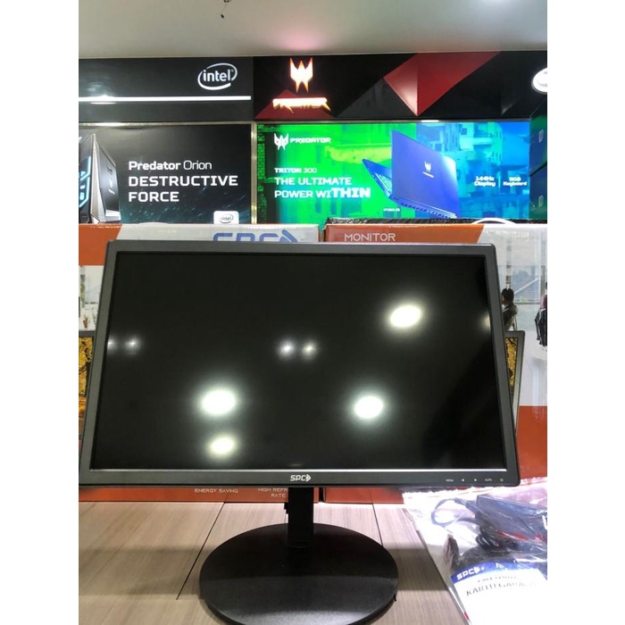 Jual LED Monitor 19" inch Full HD HDMI VGA Input SPC Garansi Resmi ...