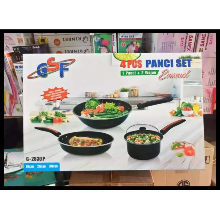 Jual Panci Set Gsf 2630P | Shopee Indonesia