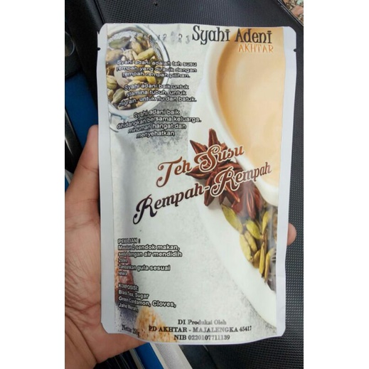 Jual Teh susu rempah / syahi Adeni 250g | Shopee Indonesia