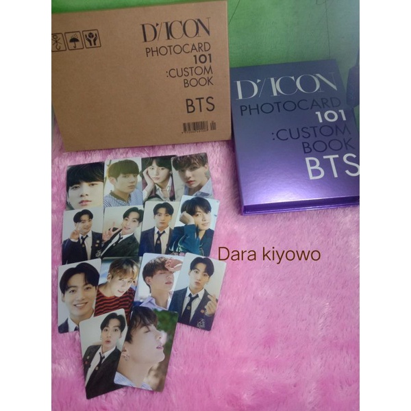 Jual DICON BTS BUNDLE BINDER+PC JUNGKOOK (booked) | Shopee Indonesia