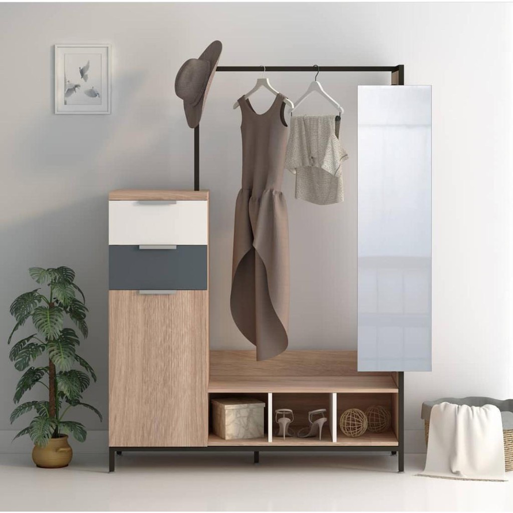 Jual Lemari Cermin Rory Mirror Cabinet | Shopee Indonesia