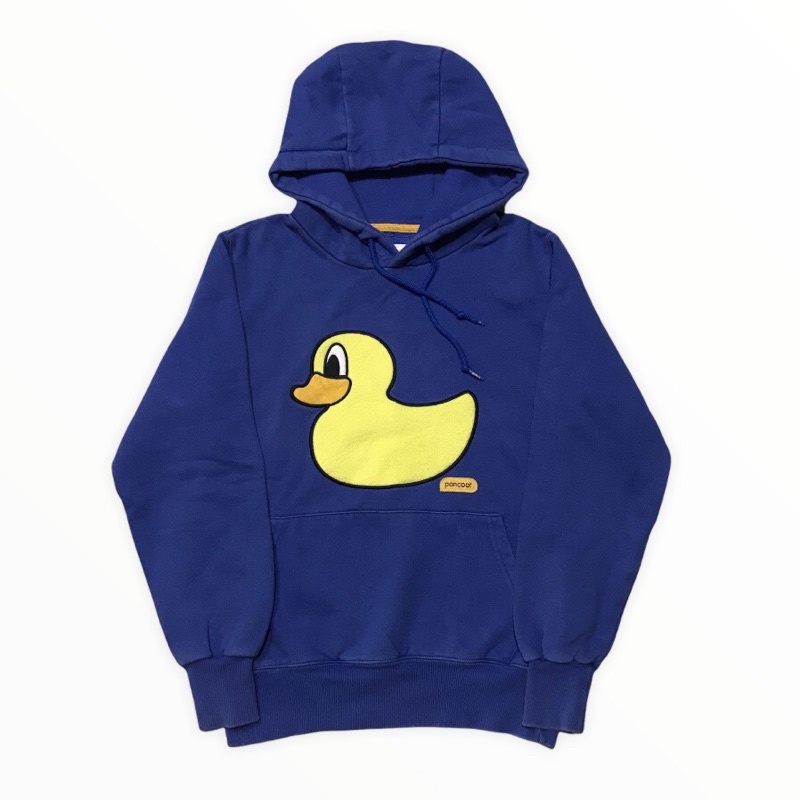 Jual Hoodie Pancoat Pop Duck biru / Pancoat bebek / jaket pancoat ...