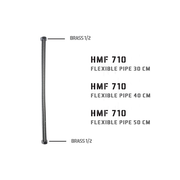 Jual HEMMEN Flexible pipe Hmf 710 - 40 Cm | Shopee Indonesia