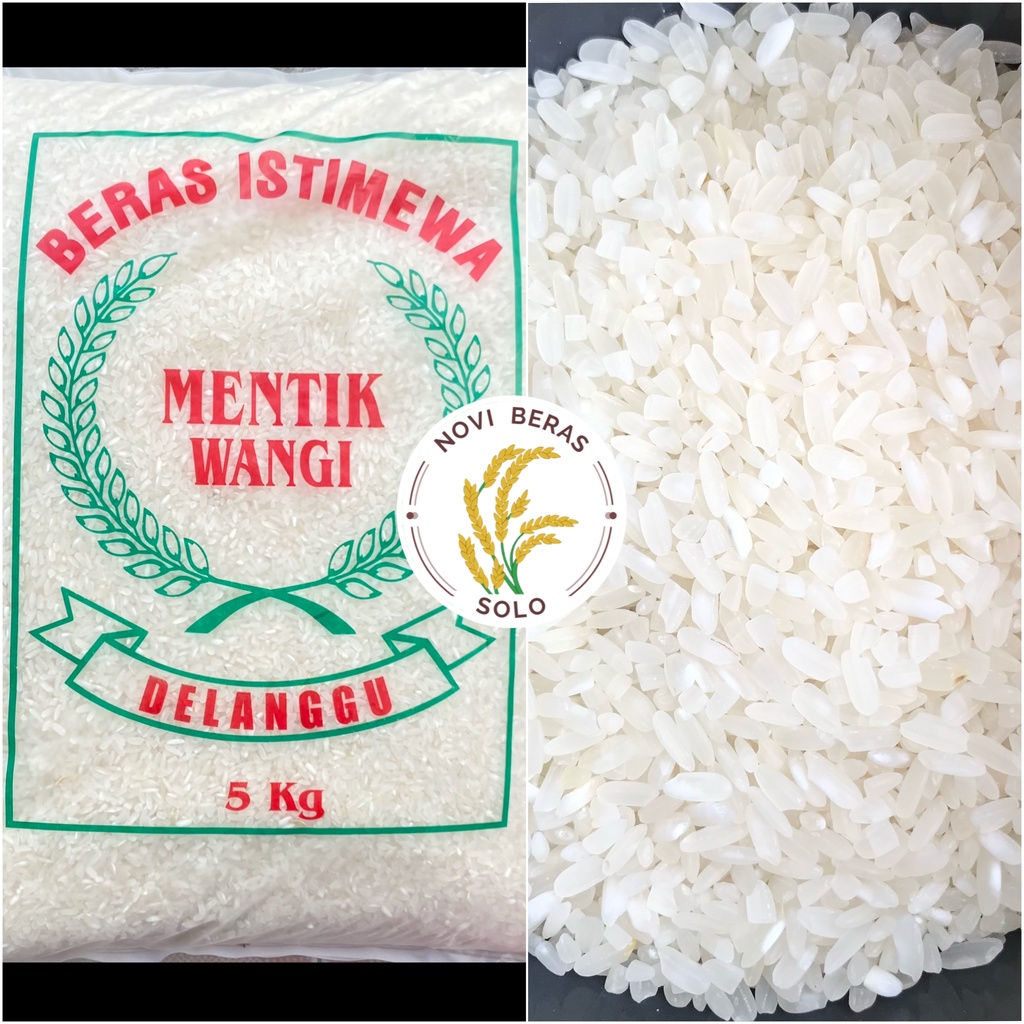 Jual Beras Mentik Wangi 5 kg PROMO (BERAS PULEN BERAS MURAH BERAS SOLO ...