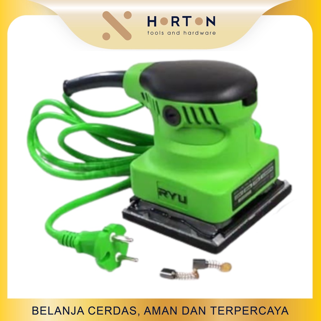 Jual Mesin Amplas Kotak RYU / Mesin Orbital Sander RPS 110 / Pengamplas ...