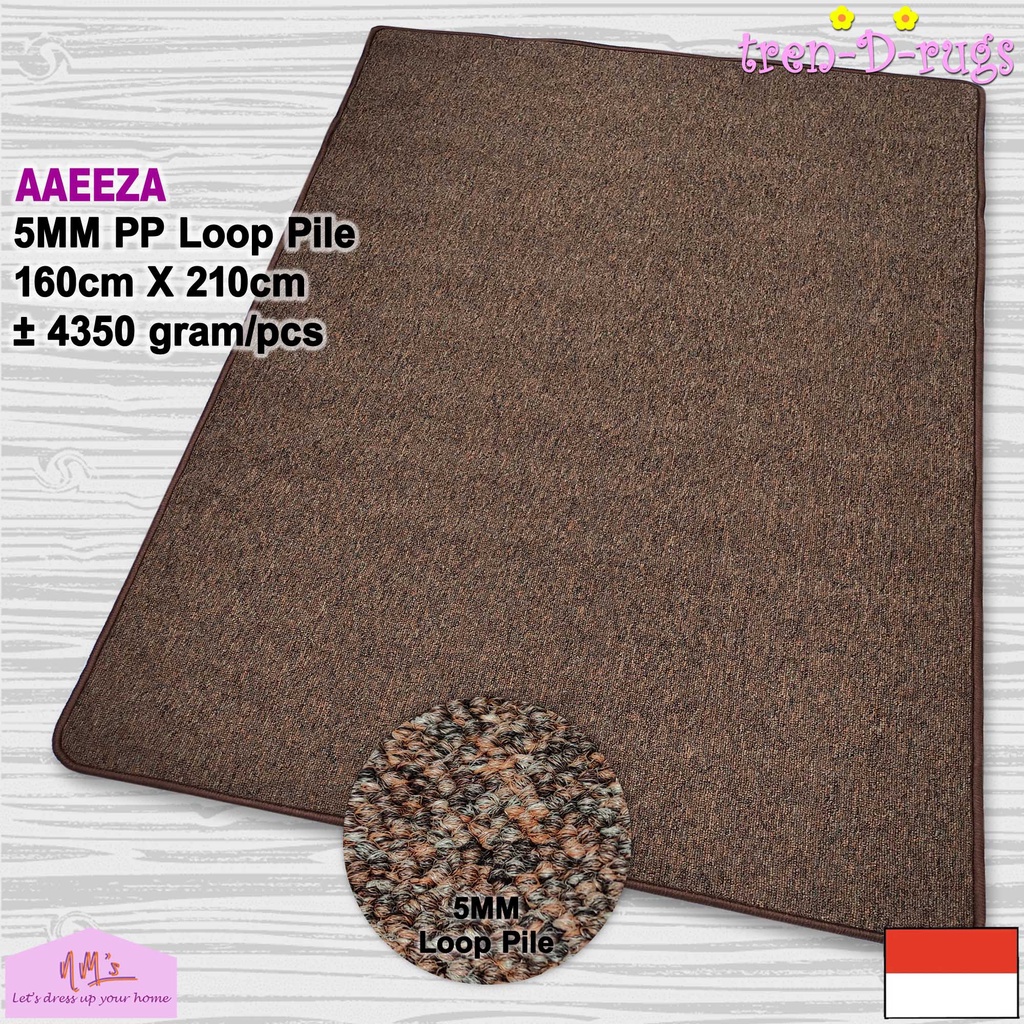 Jual Tren-D-rugs Karpet polypropylene polos alas lantai ruang tamu ...