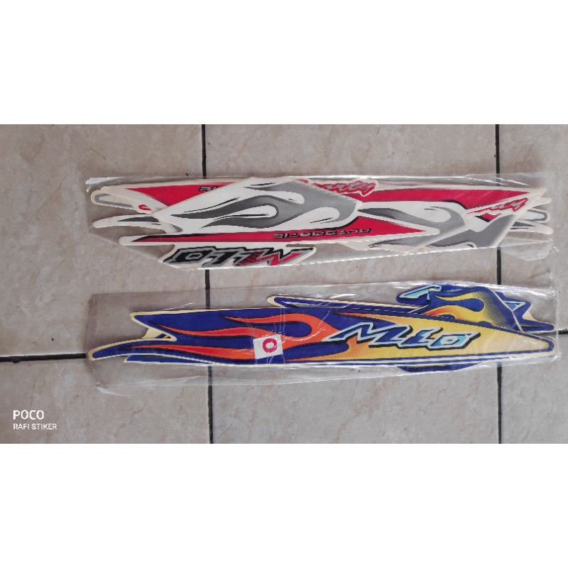 Jual striping standar mio motif api | Shopee Indonesia