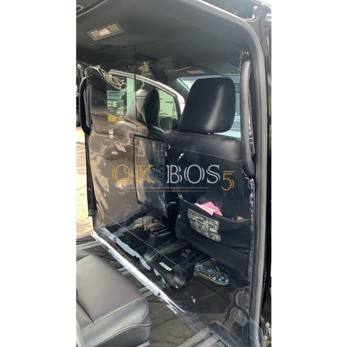 Jual Batasan Ruang Partisi/Sekat/Pembatas Mobil Toyota Voxy (Type Half ...
