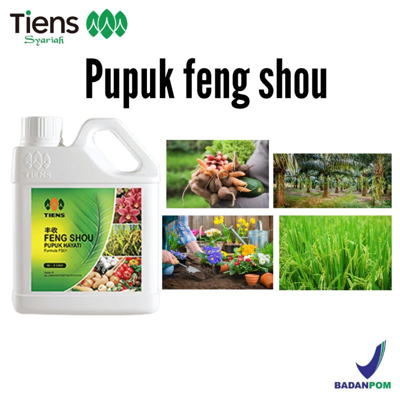 Jual Tiens Feng Shou Pupuk Hayati Untuk Sawit/ Padi/Palawija/Sayuran By ...