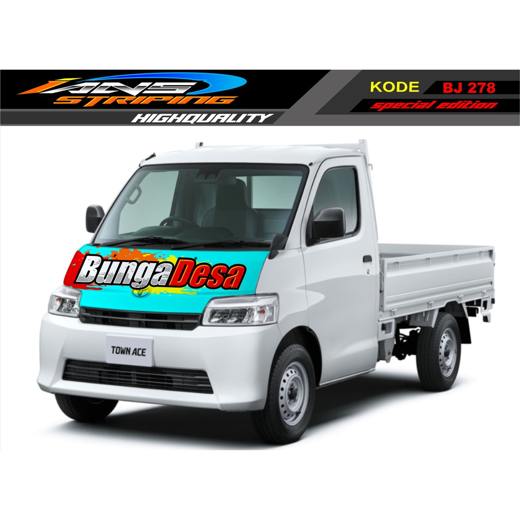 Jual DECAL STICKER KAP MOBIL GRANMAX / STIKER KABIN DEPAN MOBIL GRANMAX ...