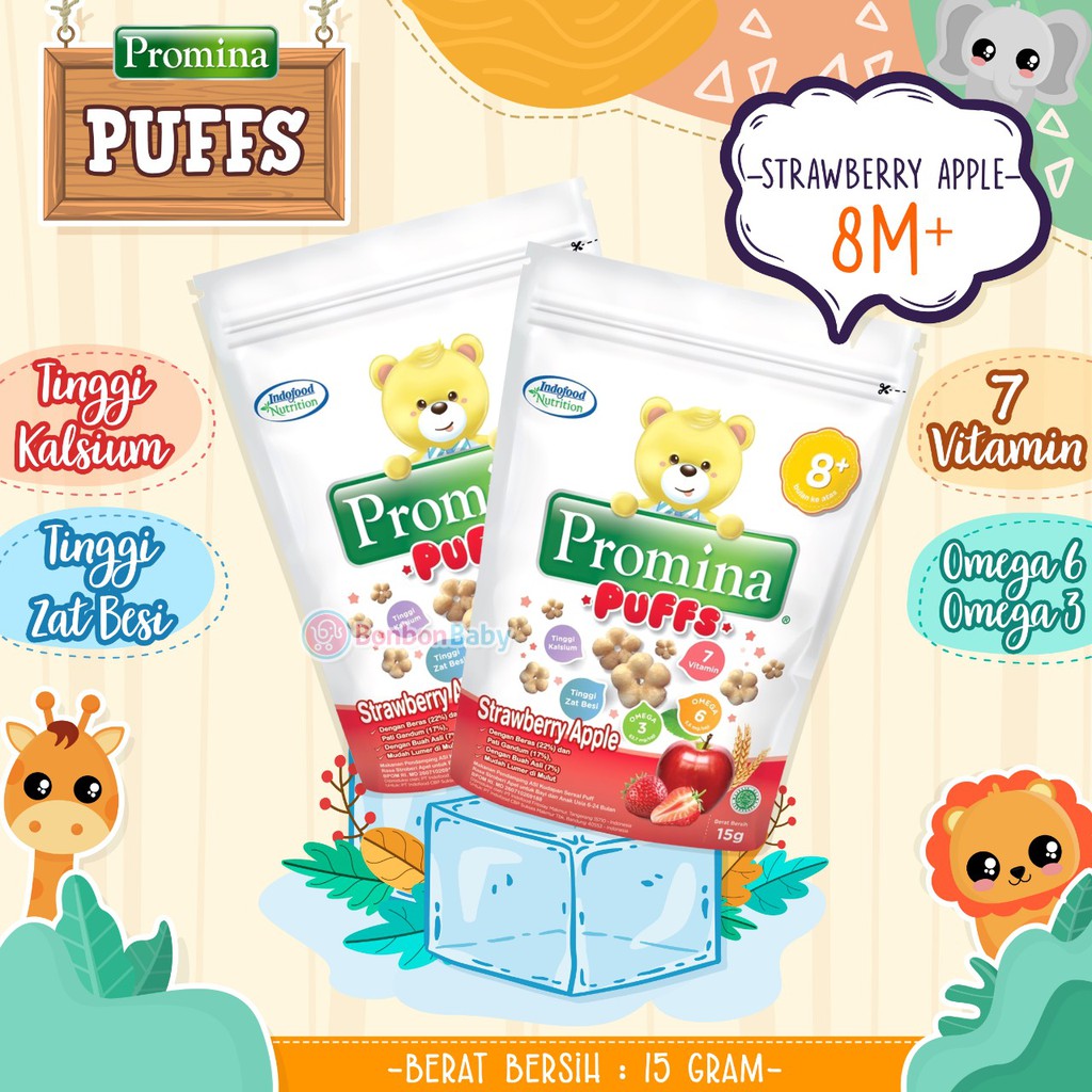 Jual Promina Puff 15gr / Snack Bayi 8m+ | Shopee Indonesia