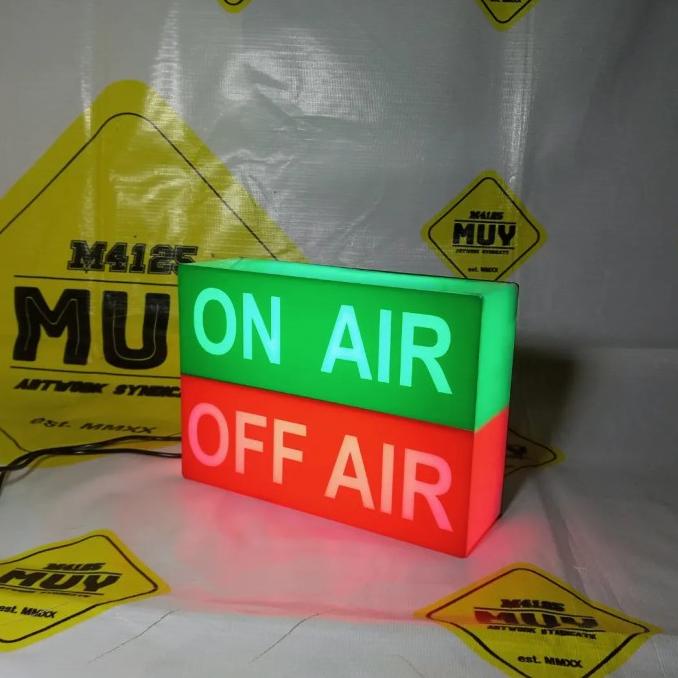 Jual Neon box On Air/light box/light sign/dekorasi meja,rumah,caffe ...
