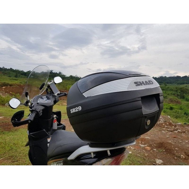 Jual TERMURAH BOX SHAD SH 29 SH29 PLUS BREKET BRACKET BOX vixion old new cb 150 beat byson vario ...