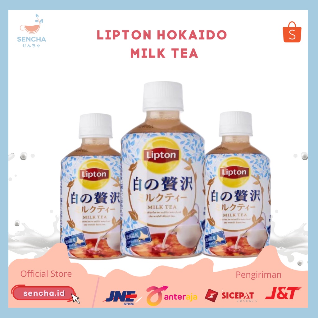 Jual Lipton Hokkaido Milk Tea 280ml Made in Japan // Best Seller ...