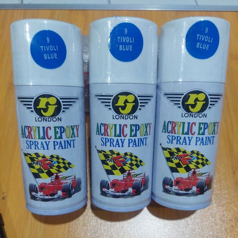 Jual Pilok Pilox Cat RJ Tivoli Blue 9 Biru Tivoli 150cc Cat Semprot RJ 150cc | Shopee Indonesia