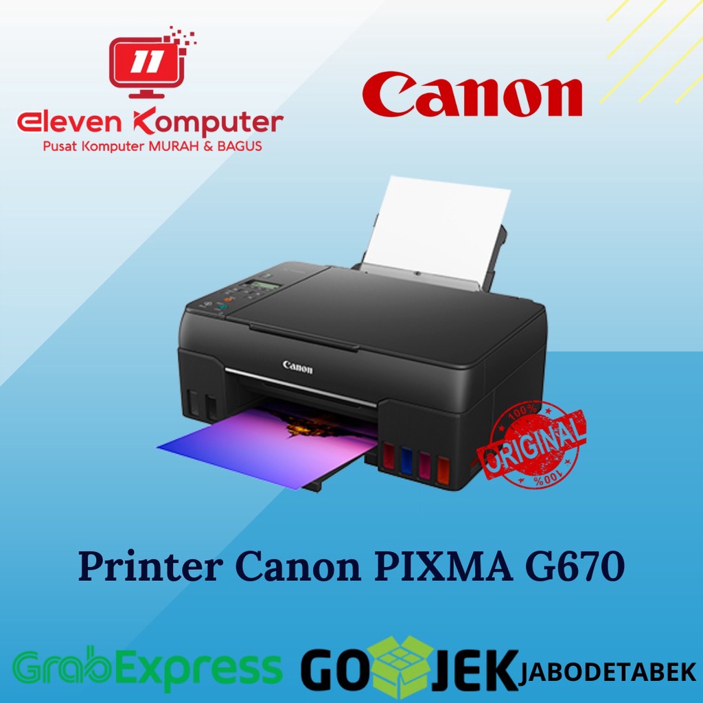Jual Printer Canon PIXMA G670 All In One Garansi Resmi | Shopee Indonesia