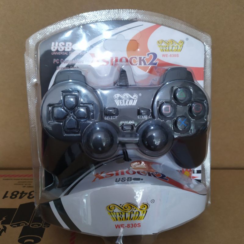 Jual GAMEPAD SINGLE USB WELCOME / STIK / JOICETICK | Shopee Indonesia