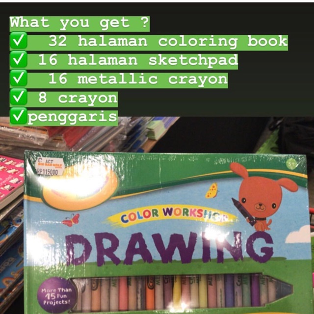 Jual Crayola Drawing Color Workshop | Shopee Indonesia