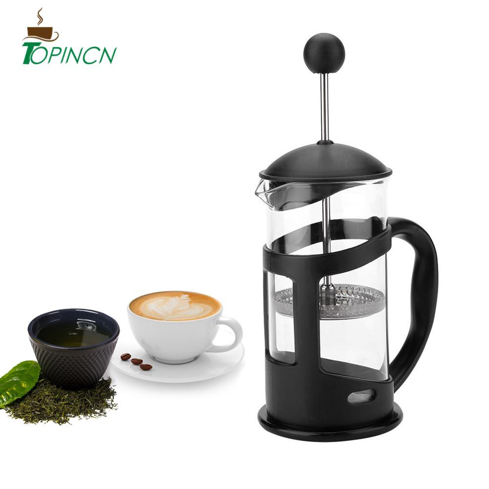 Jual Cafilas French Press Coffee Maker Pot 350ml - TOP1 - Black ...