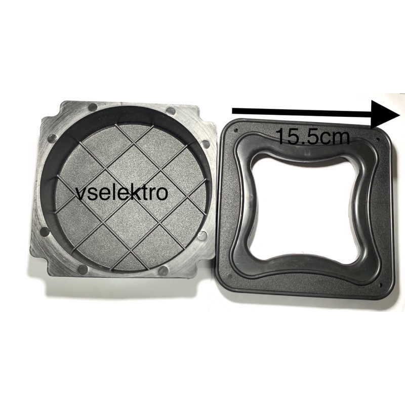 Jual HANDEL SALON SPEAKER PLASTIK MODEL KOTAK BULAT/HANDLE HANDEL ...