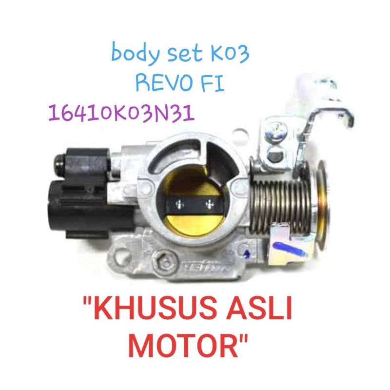Jual AHM BODY SET, original, REVO FI, sparepart motor honda asli ...